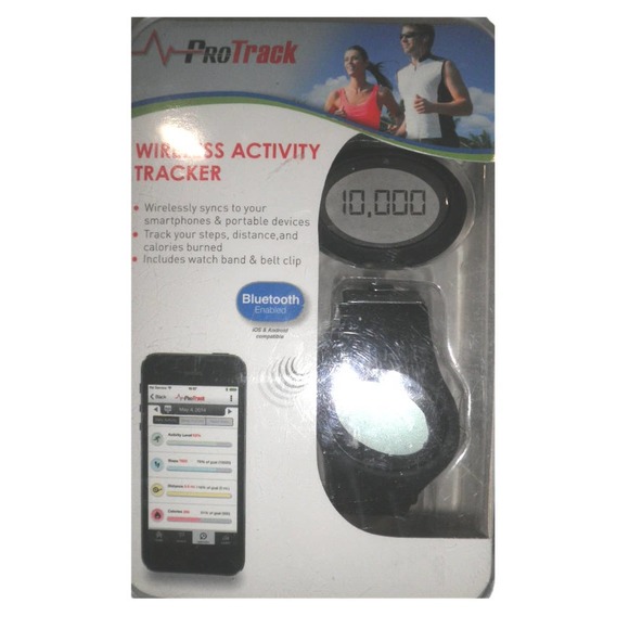 ProTrack | Other | Protrack Bluetooth Wireless Activity Tracker Steps ...